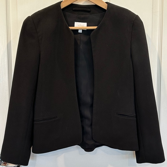 Wilfred | Jackets & Coats | Wilfred From Aritzia Black Womens Jacket ...